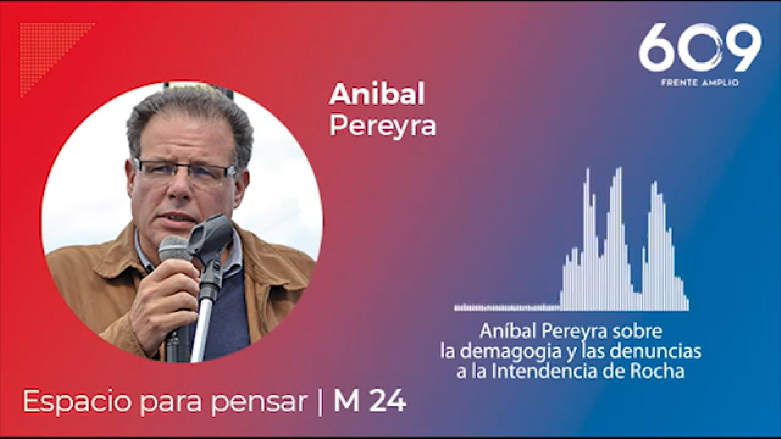 Aníbal Pereyra sobre la demagogia y las denuncias a la Intendencia de ...